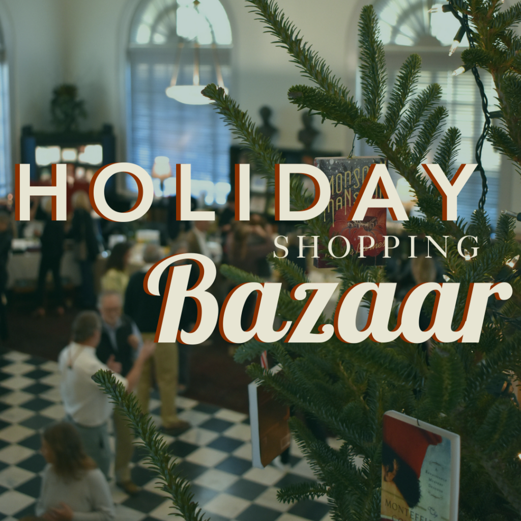 Holiday Shopping Bazaar in the Stacks - Charleston Library Society